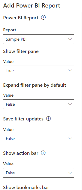 How to Embed a PowerBI Report into a ModelApp Form